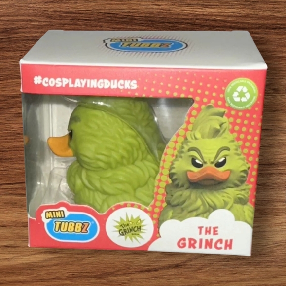 Tubbz | Toys | Nib Tubbz Mini Dr Seuss Grinch Rubber Duck | Poshmark